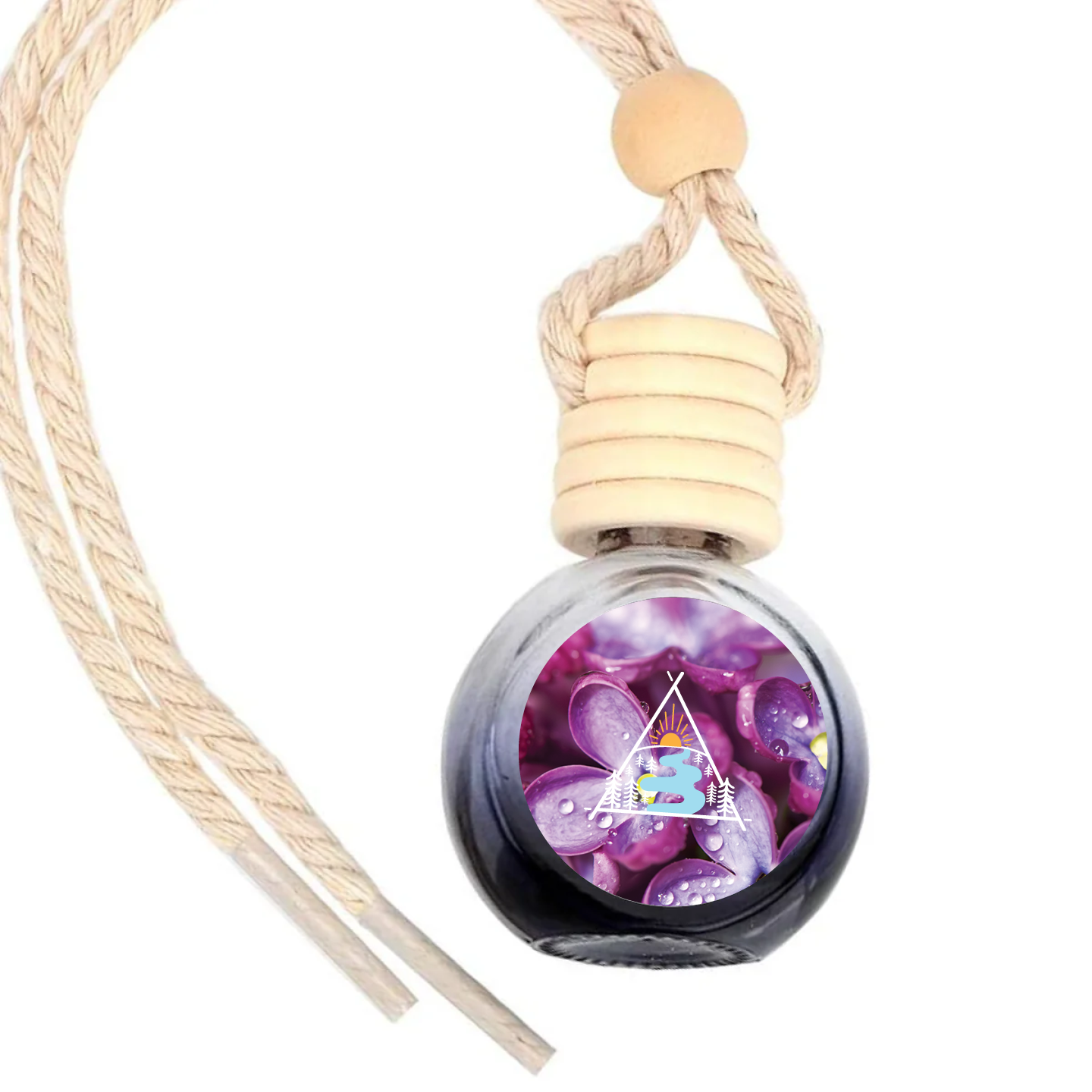 Lilac Hanging Car Diffuser/Air Freshener – Rise and Pine Candle Co.